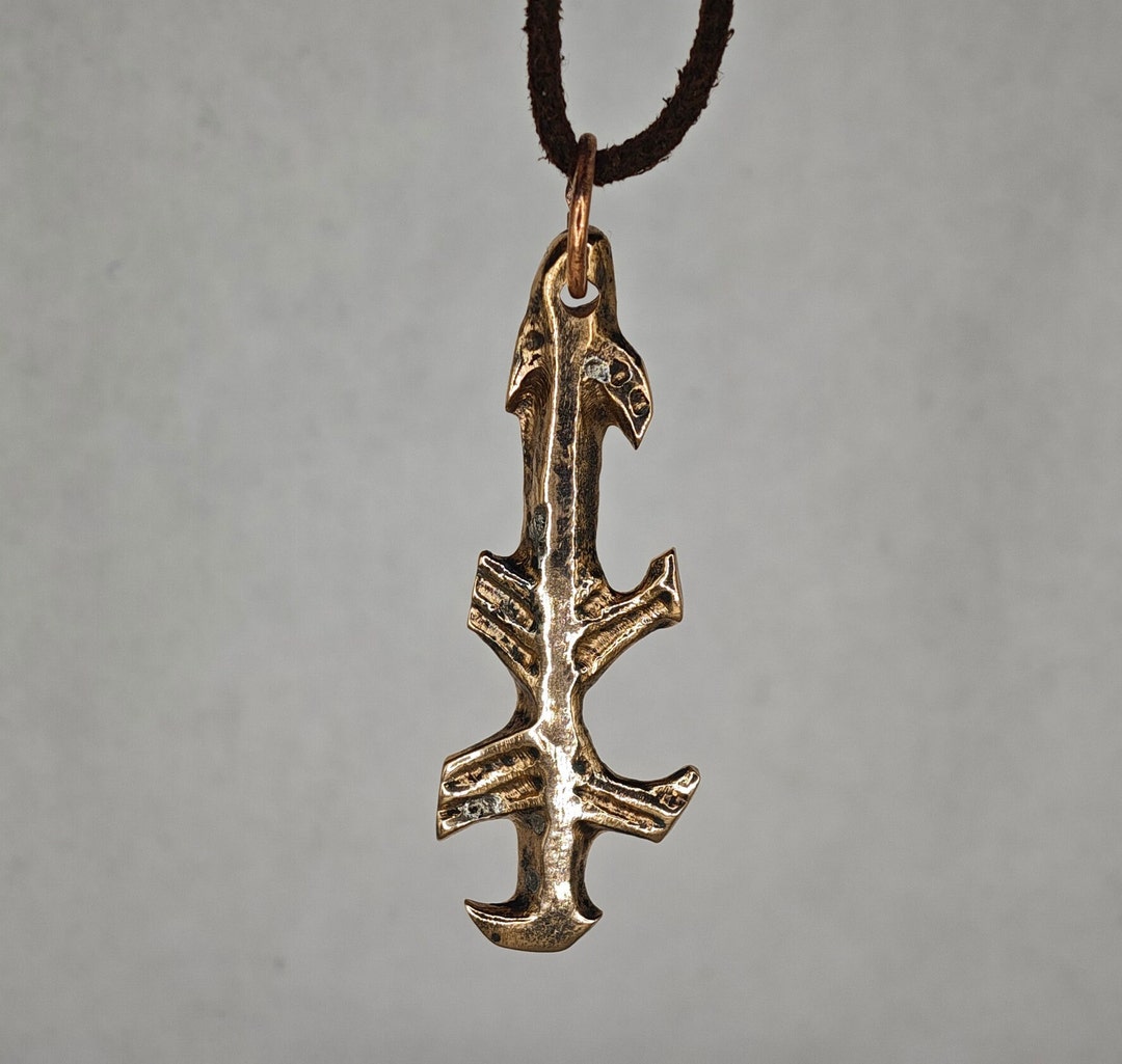 Ancient Viking Wolf Gora Geri or Freki / Pendant With Wolves 9-11 AD ...