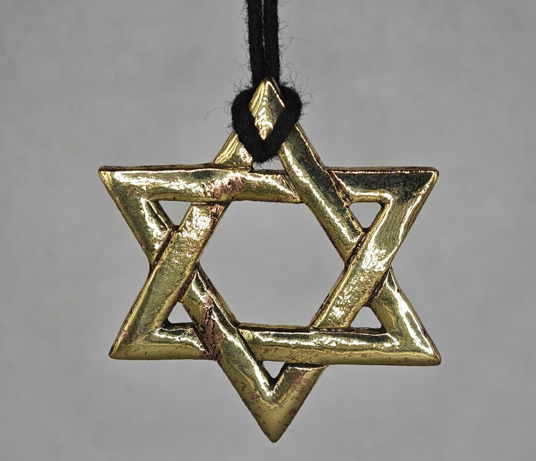 Rare Medieval Star of David. Big Medieval Star Amulet. Medieval Amulet ...