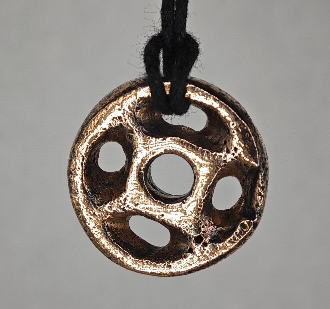 Ancient Celtic Bronze Wheel Amulet-pendant / Solar Amulet / Taranis ...
