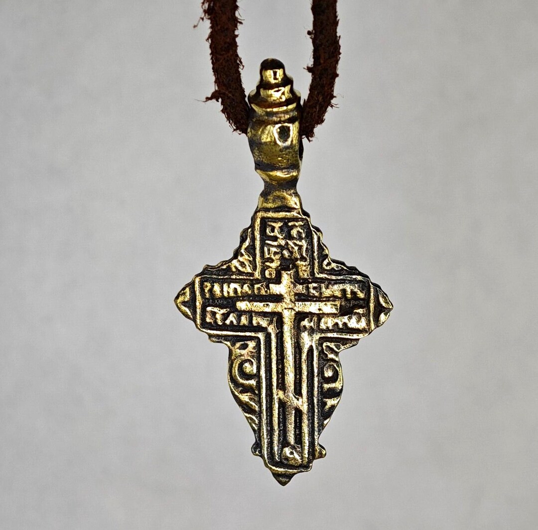 Medieval Orthodox Prayer Cross / Authentic Medieval Cross / Ancient ...