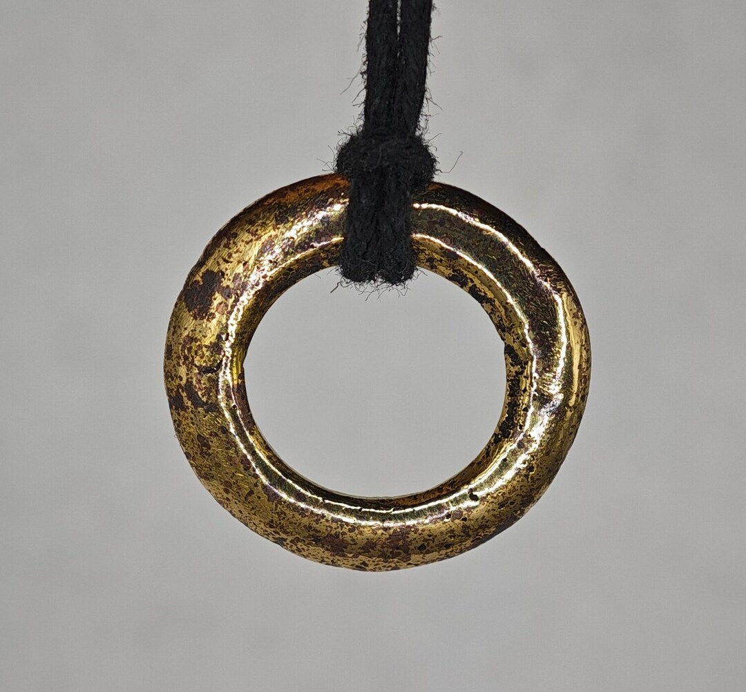 Ancient Celtic Bronze Amulet Pendant / Proto Money / Solar Amulet ...