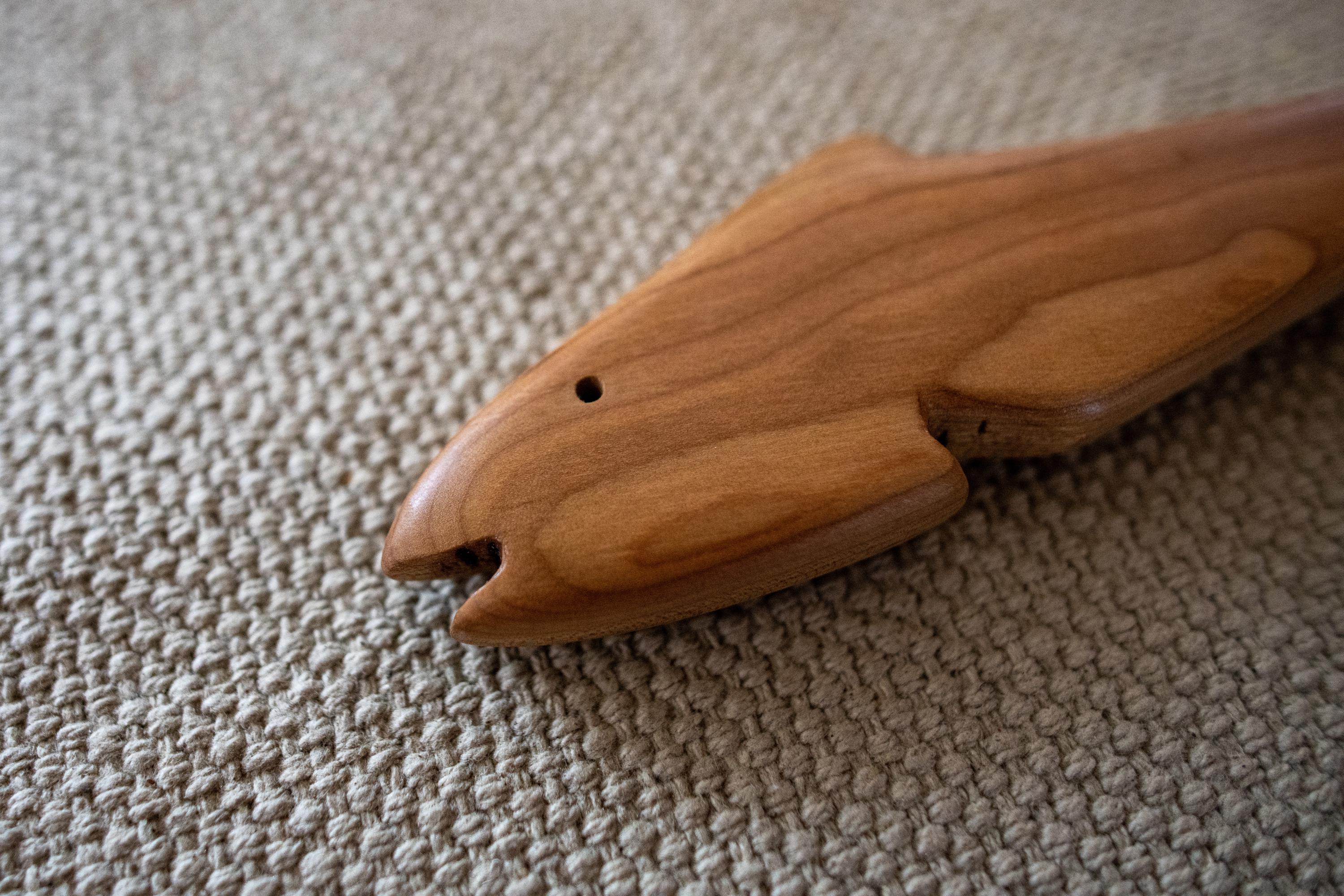 Handmade Wooden Oven Rack Push Pull Tool Fish - Etsy