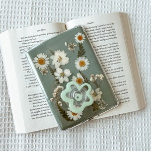 White Wildflower Floral Insert for Kindle Kindle Ebook Accessories ...