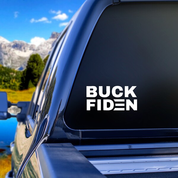 Anti Biden Car Decal - Etsy