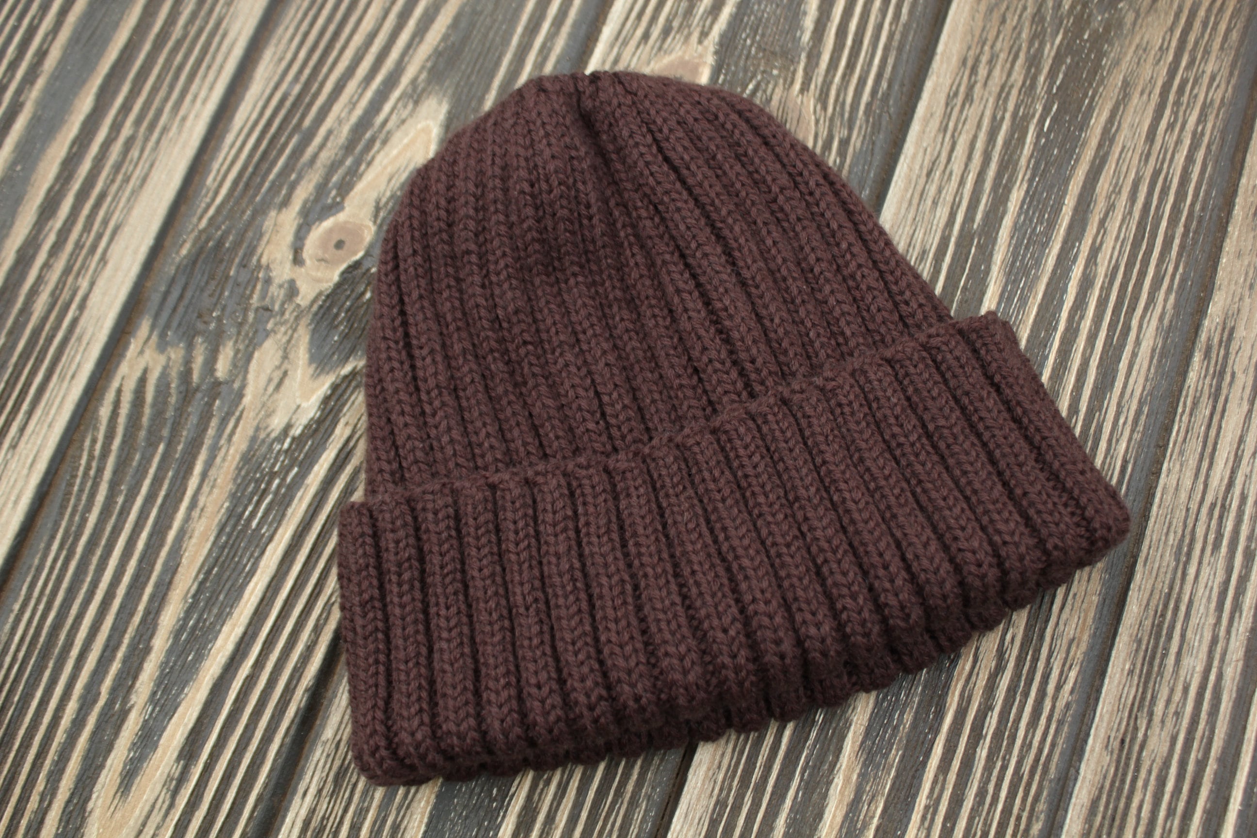 100% Merino Wool Beanie Classic Cuffed Beanie Knit Unisex | Etsy