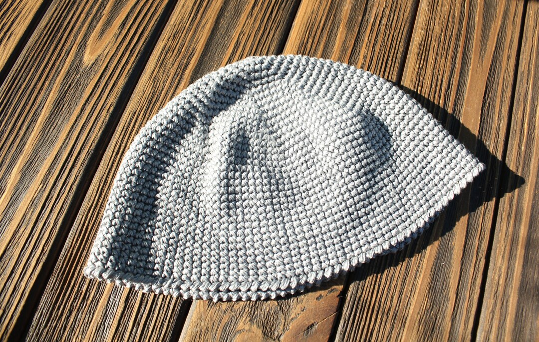 100% Linen Thin Hat, Skull Cap, Crochet Hat, Gift for Men, Eco Friendly ...