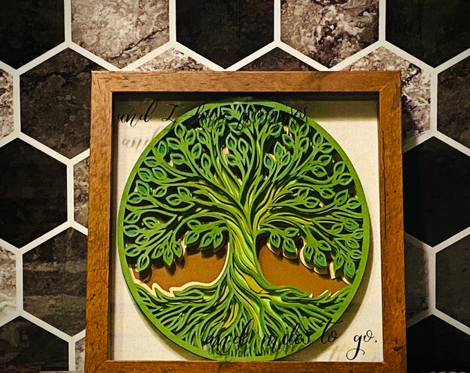 Tree of Life Shadow Box Custom - Etsy