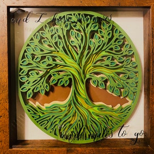 Tree of Life Shadow Box Custom - Etsy