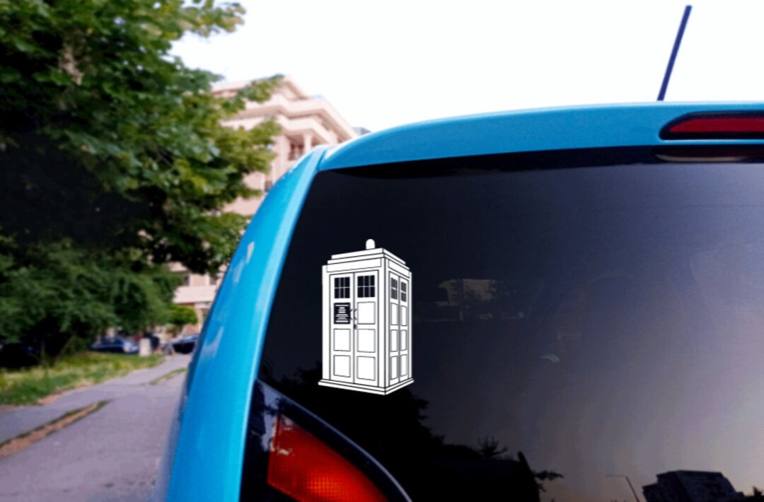 Doctor Who Vinyl Decal – TARDIS, Dalek, Cyberman & More | Custom Color ...