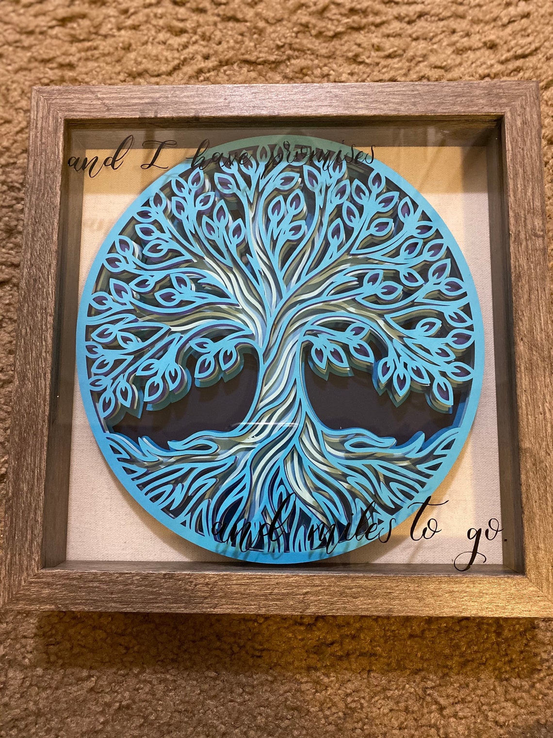 Tree of Life Shadow Box Custom - Etsy