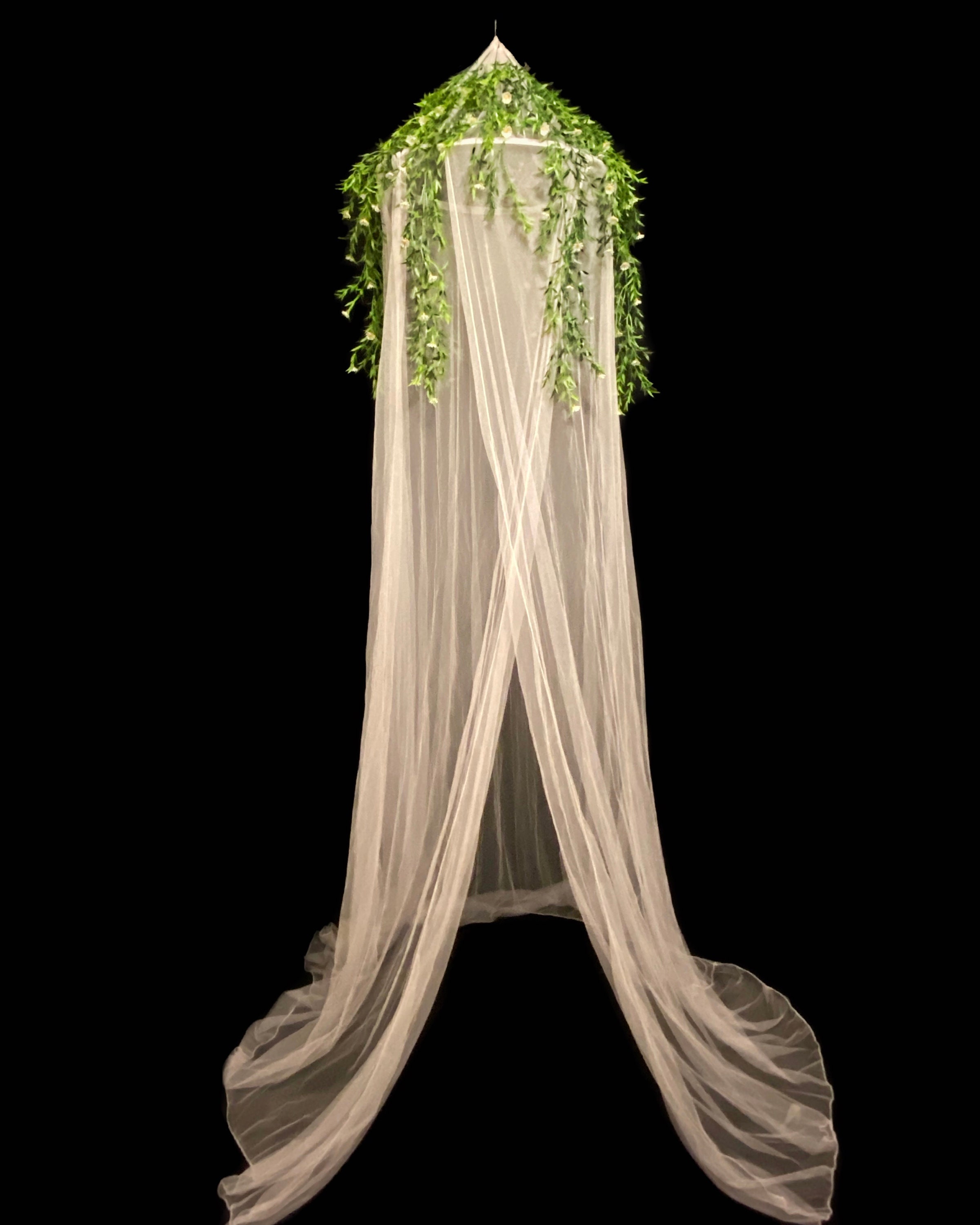 Weeping Willow Sheer Canopy for Bed, Crib, Decoration - Etsy