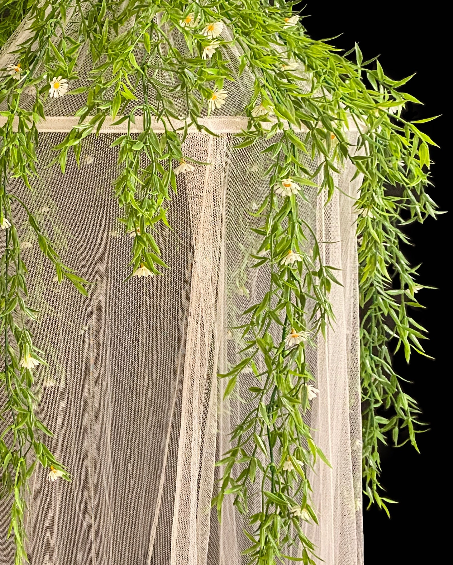 Weeping Willow Sheer Canopy for Bed, Crib, Decoration - Etsy