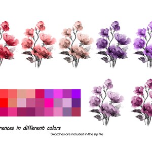 Procreate Flower Stamp Dual Brushes, Floral, Leaf, Botanical Stamps - Etsy