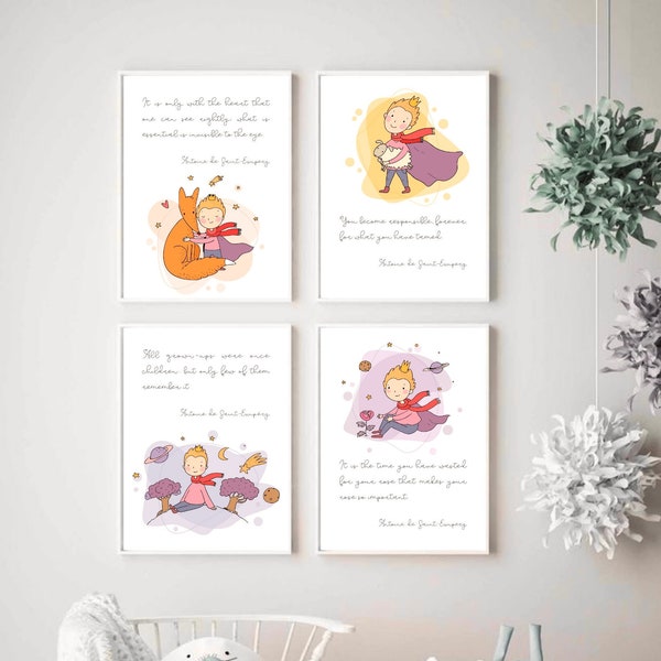 The Little Prince Poster - Etsy