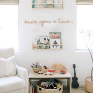 Once Upon A Time Sign, Reading Nook Sign,once Upon A Time Birthday,kids ...