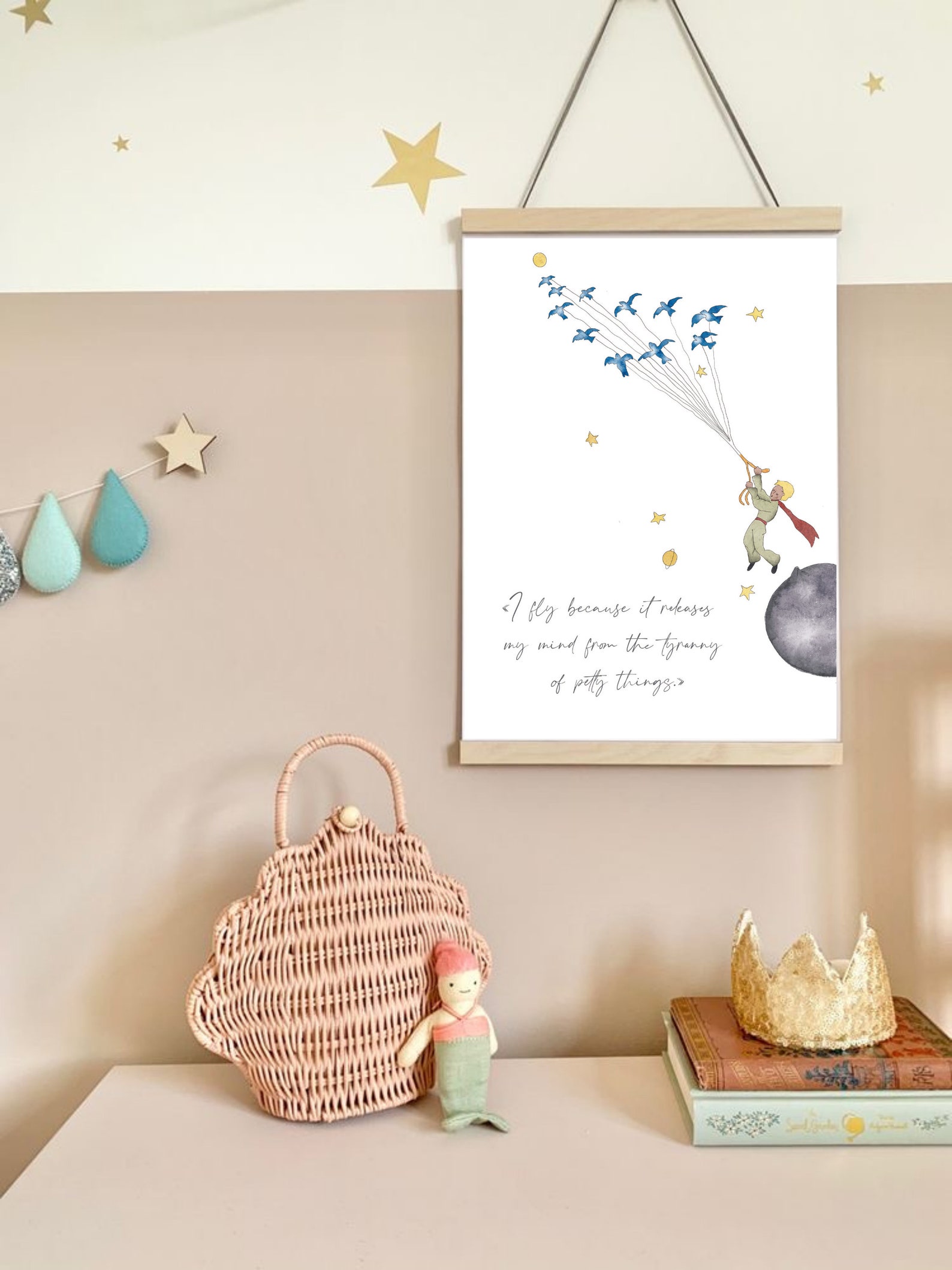Le Petit Prince Print Inspirational Posters for Kids the - Etsy