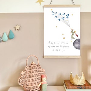 Le Petit Prince Print, Inspirational Posters for Kids, the Little ...