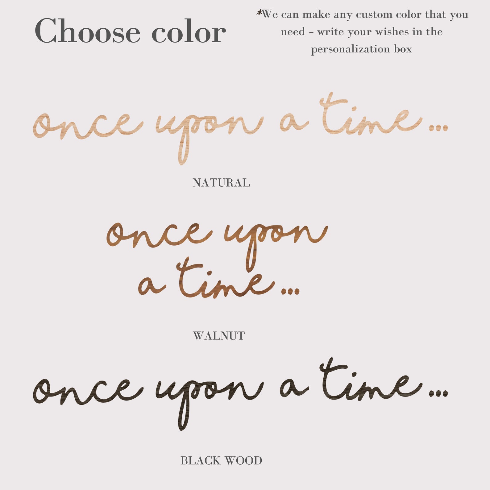 Once Upon A Time Wood Sign: Kids Nursery Decor - Etsy