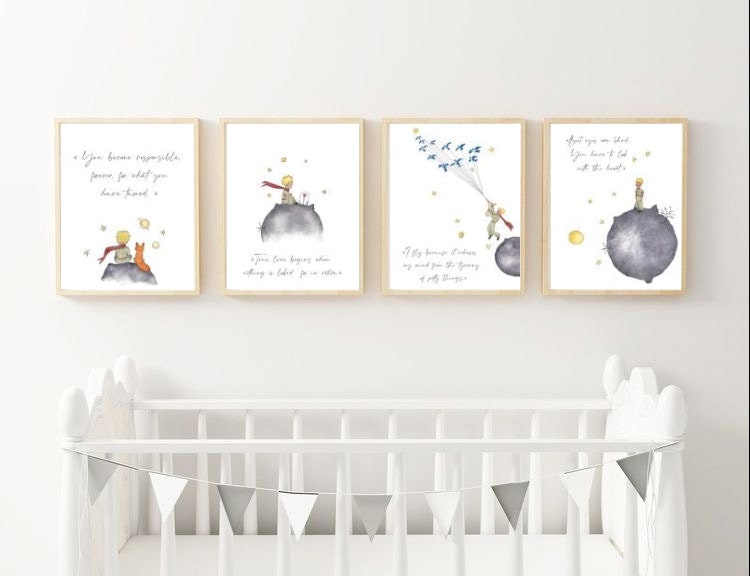 The Little Prince Printable the Little Prince Wall Art the - Etsy Canada