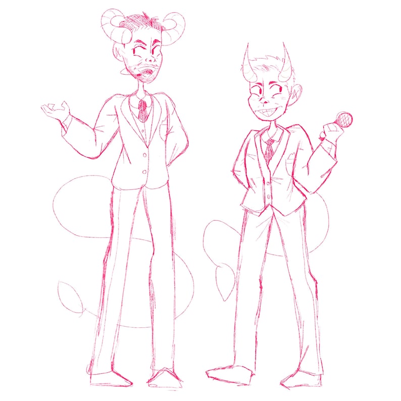 Custom Character/person Reference Sheet Digital Art - Etsy