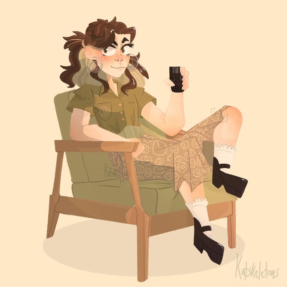 Custom Character/person Reference Sheet Digital Art - Etsy