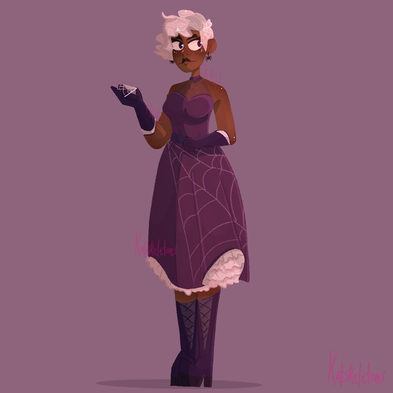 Custom Character/person Reference Sheet Digital Art - Etsy