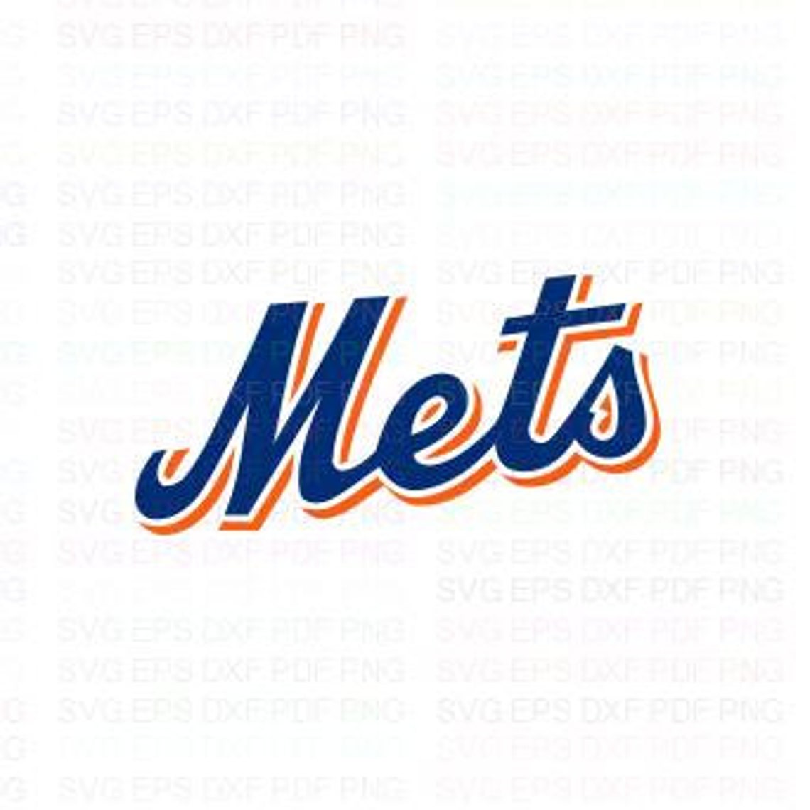 New York Mets Mlb 2 Svg Dxf Eps Pdf Png Cricut Cutting file | Etsy