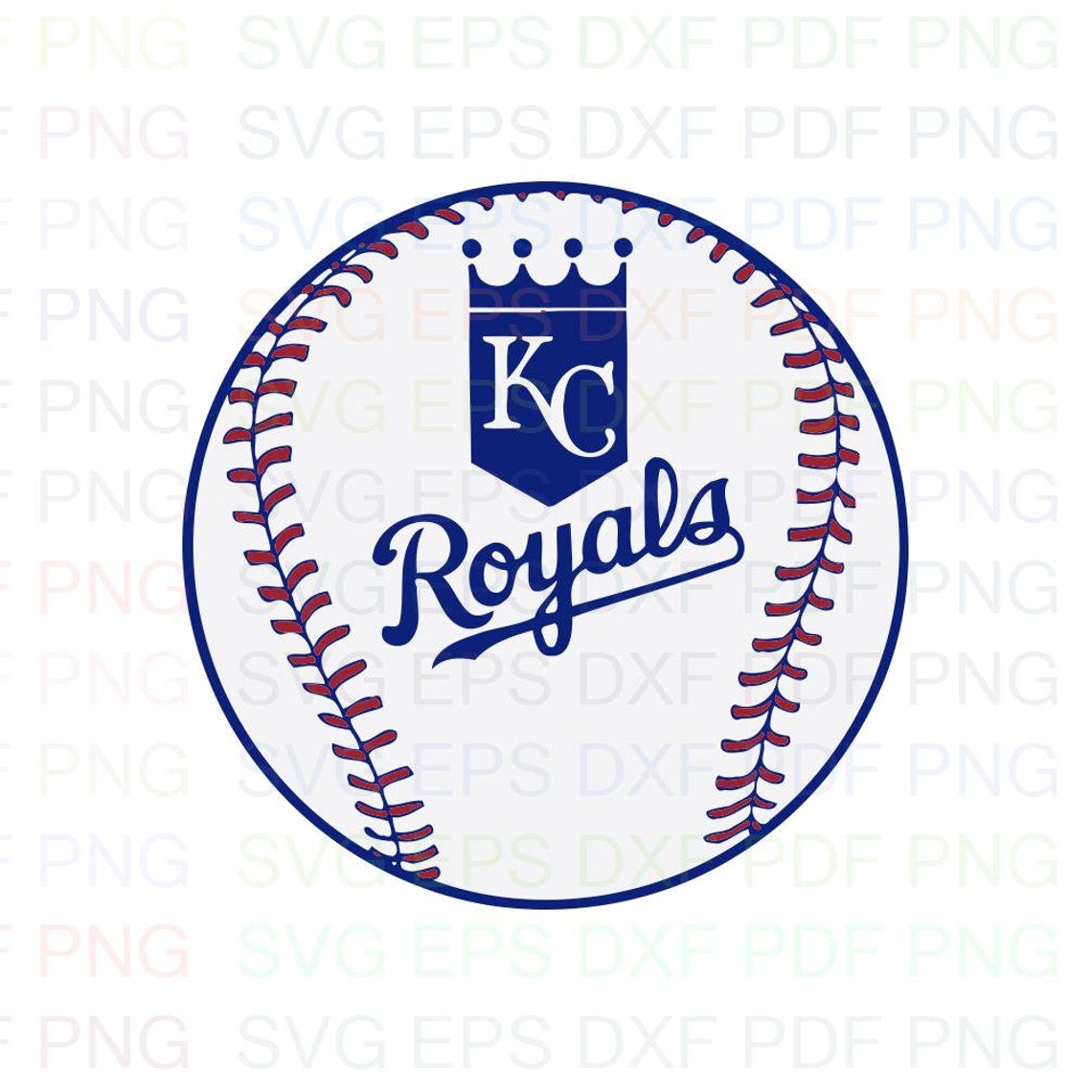 Kansas City Royals Mlb 10 Svg Dxf Eps Pdf Png Cricut Cutting | Etsy