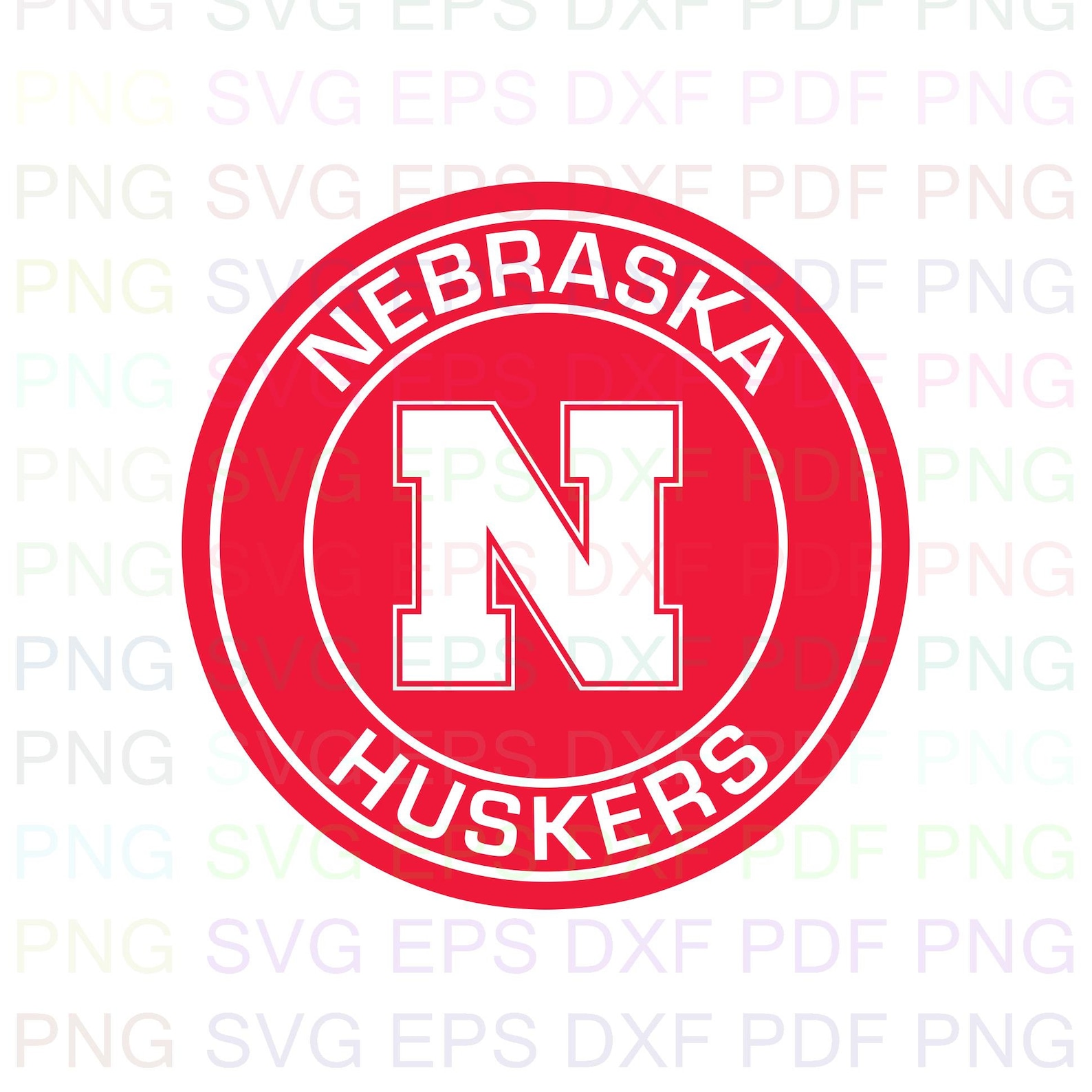 Nebraska Huskers Ncaa Football 11 Svg Dxf Eps Pdf Png Cricut | Etsy