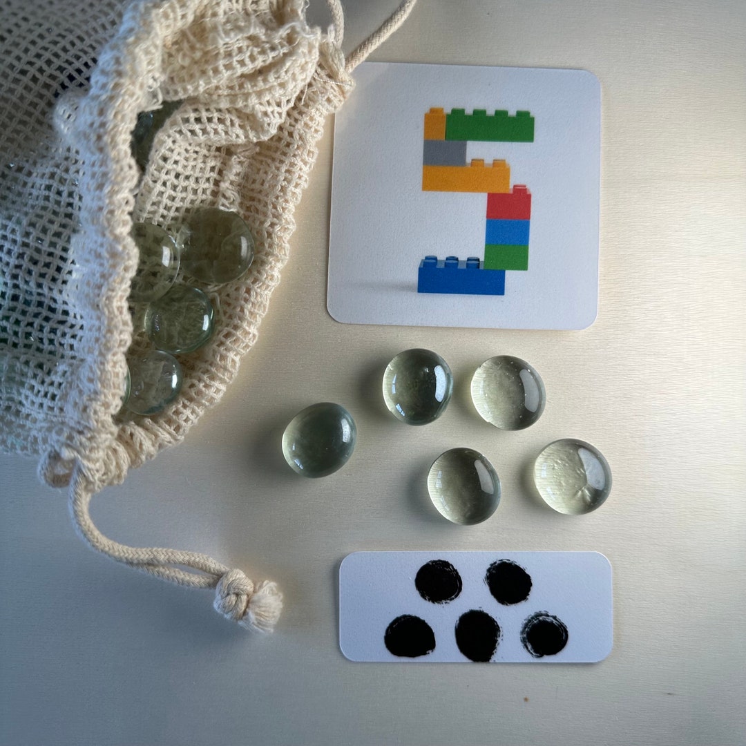 Numbers Flash Cards Preschool Numbers Learning Activity Cards ...