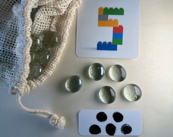 Numbers Flash Cards Preschool Numbers Learning Activity Cards ...