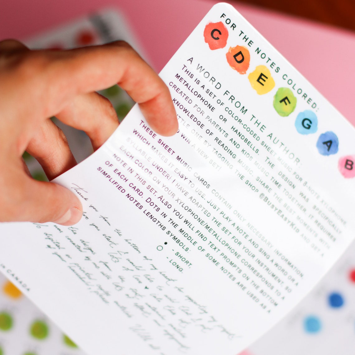 Toddler Set Color-coded Sheet Music for Toddlers and - Etsy Canada