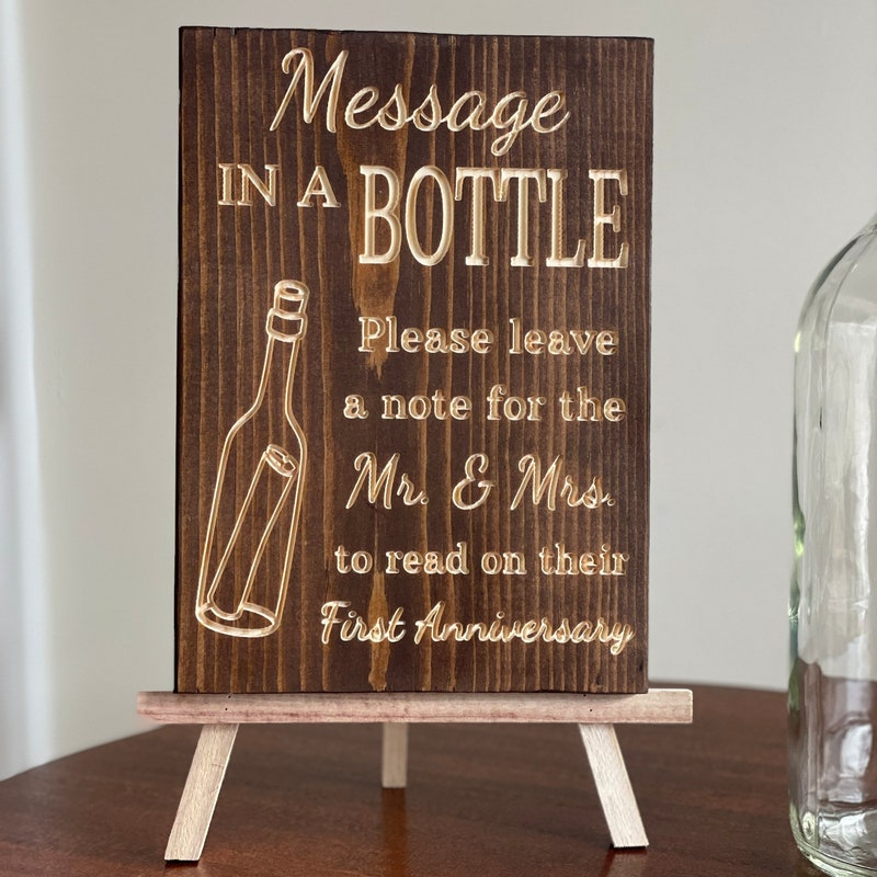 Large Bottle for Message - Etsy