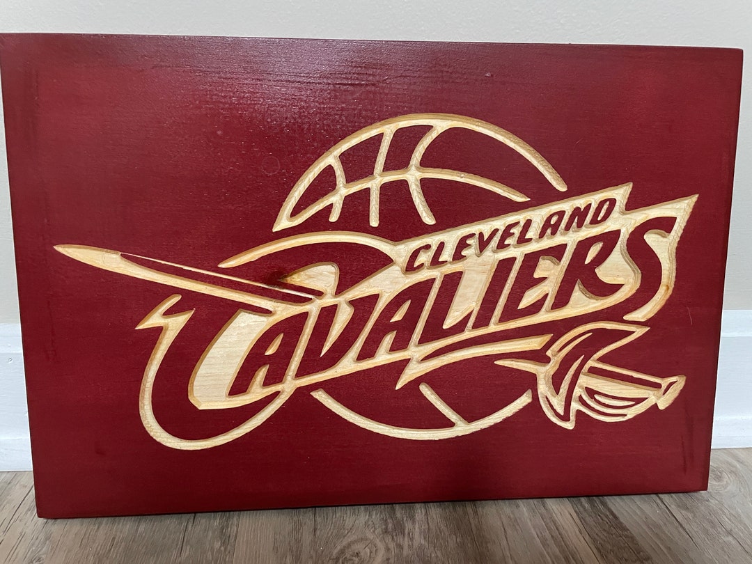 Cleveland Cavaliers Carved Wooden Sign NBA Decor Sports - Etsy