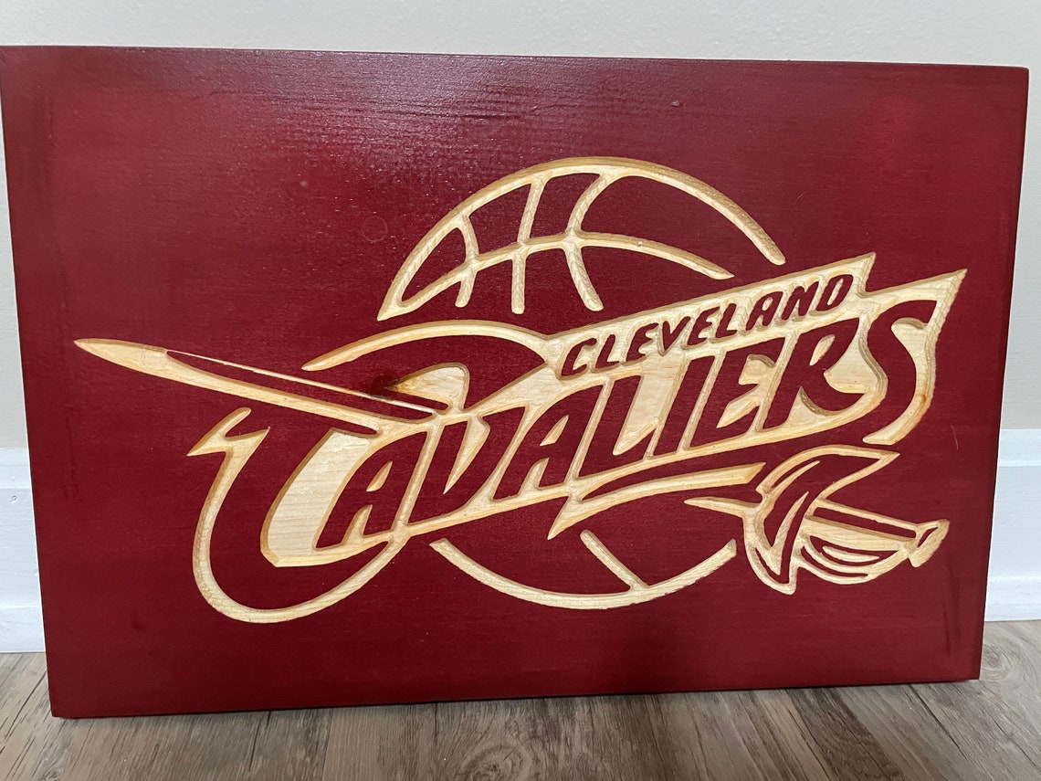 Cleveland Cavaliers Carved Wooden Sign NBA Decor Sports | Etsy