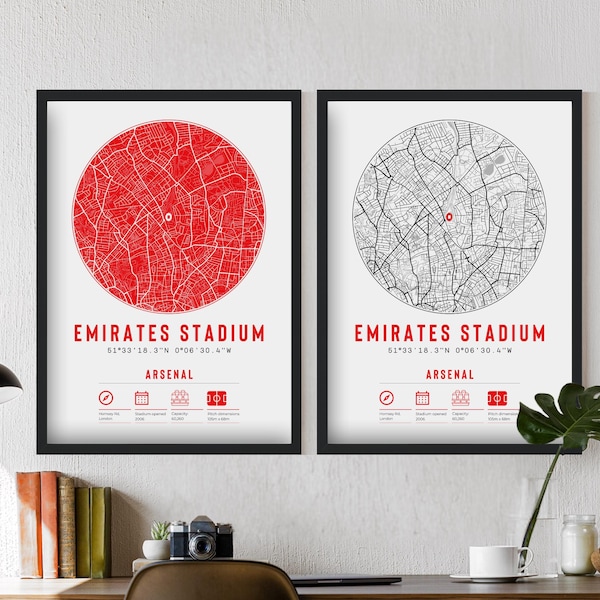 Emirates Stadium - Etsy