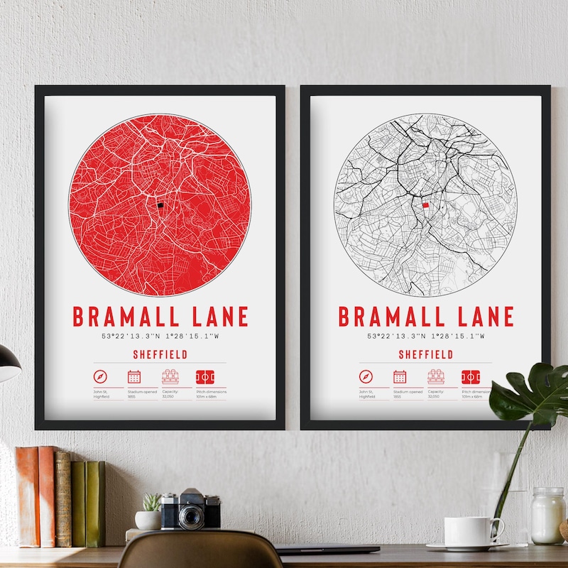 Sheffield United Posters - Etsy UK