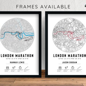 Marathon Frame - Etsy