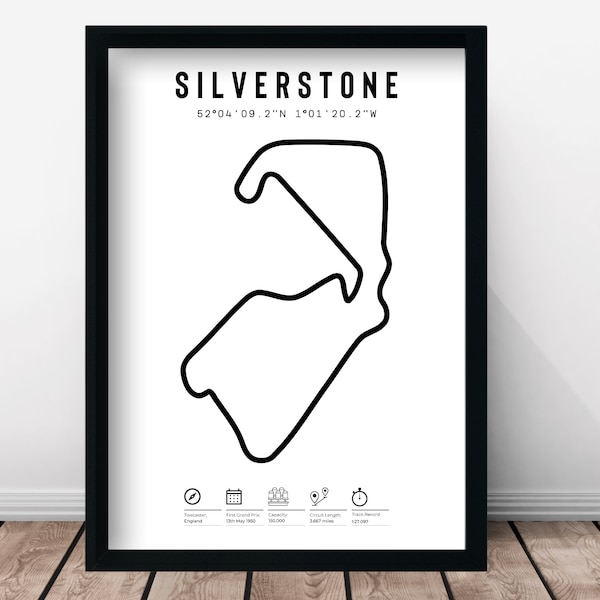 F1 Posters Circuit - Etsy