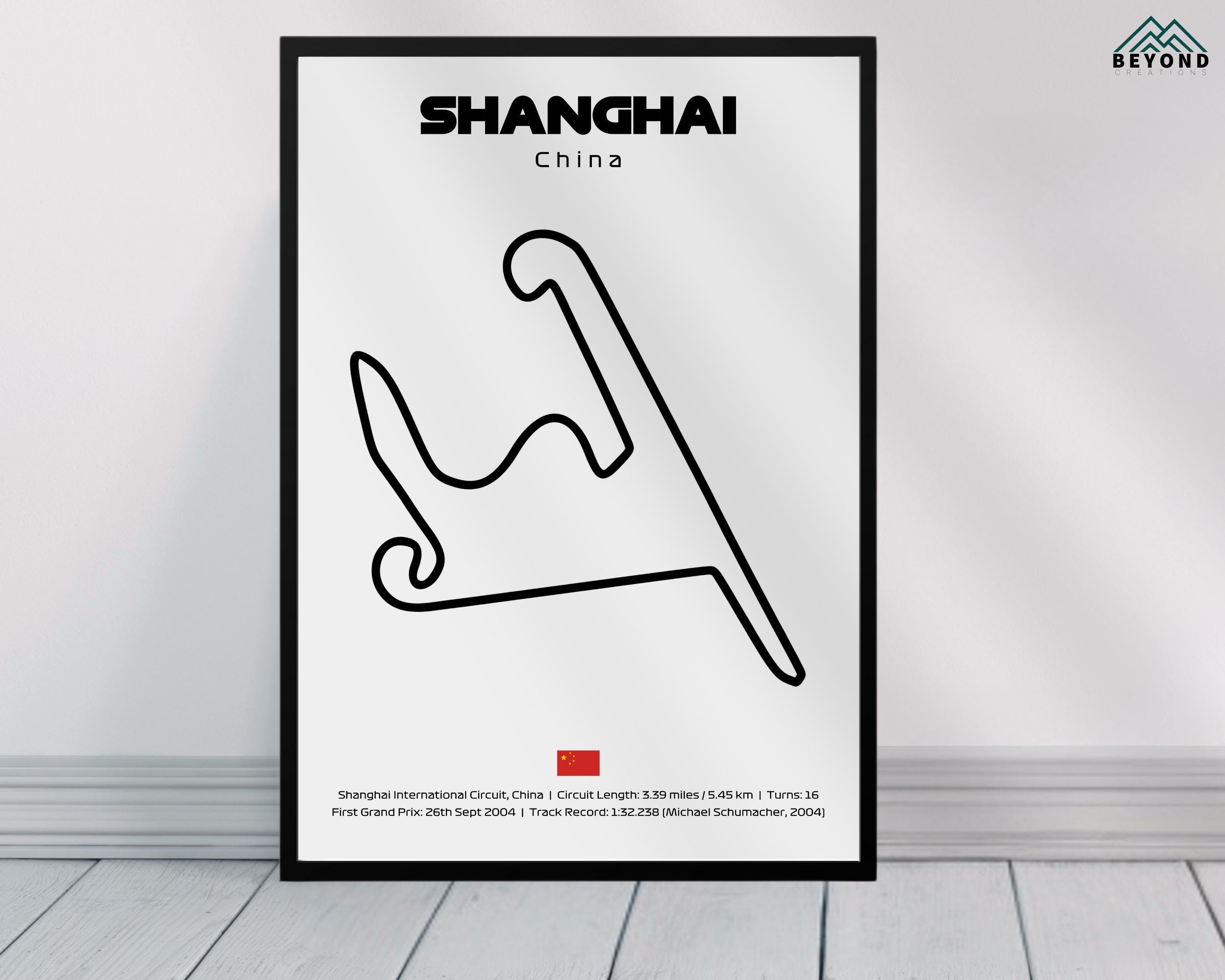 F1 Circuit Layouts Minimalist Prints & Frames | Formula 1 Poster Racing ...