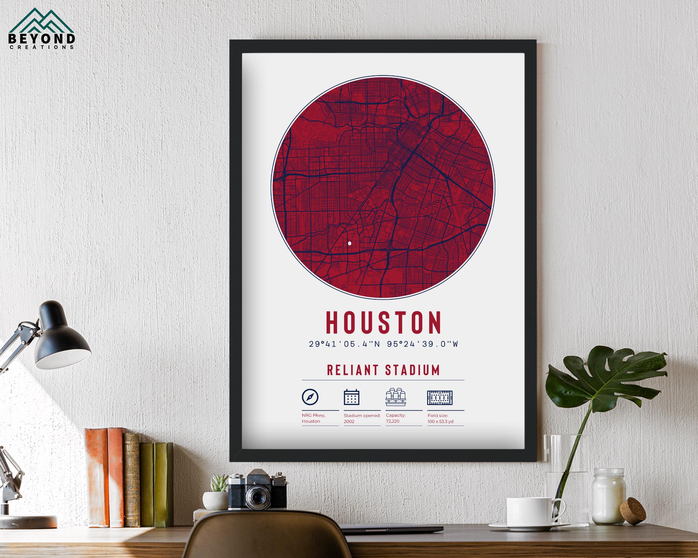 Houston Texans Reliant Stadium Map Reliant Stadium May Be Getting A