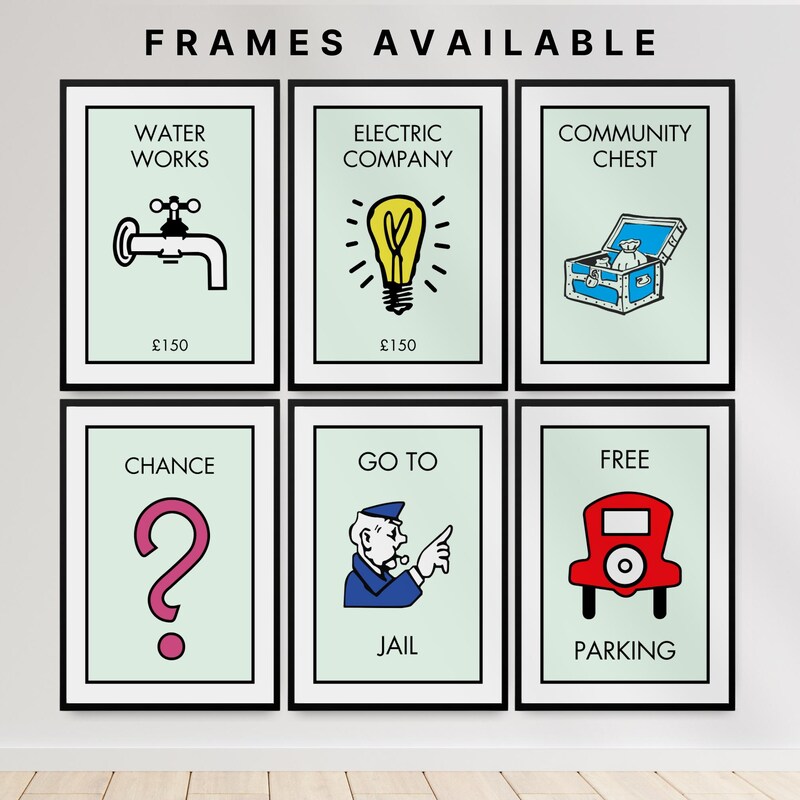 Monopoly Bathroom - Etsy