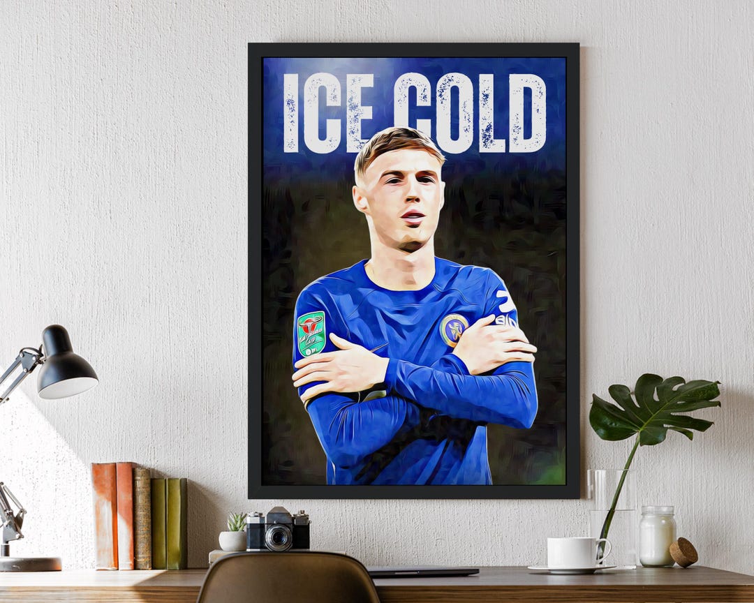 Chelsea FC Cole Palmer Ice Cold Art Print | Impressionist Painting ...
