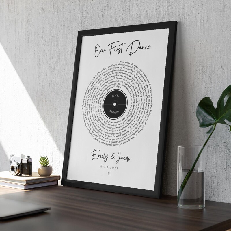 Song Lyrics Wall Art - Etsy