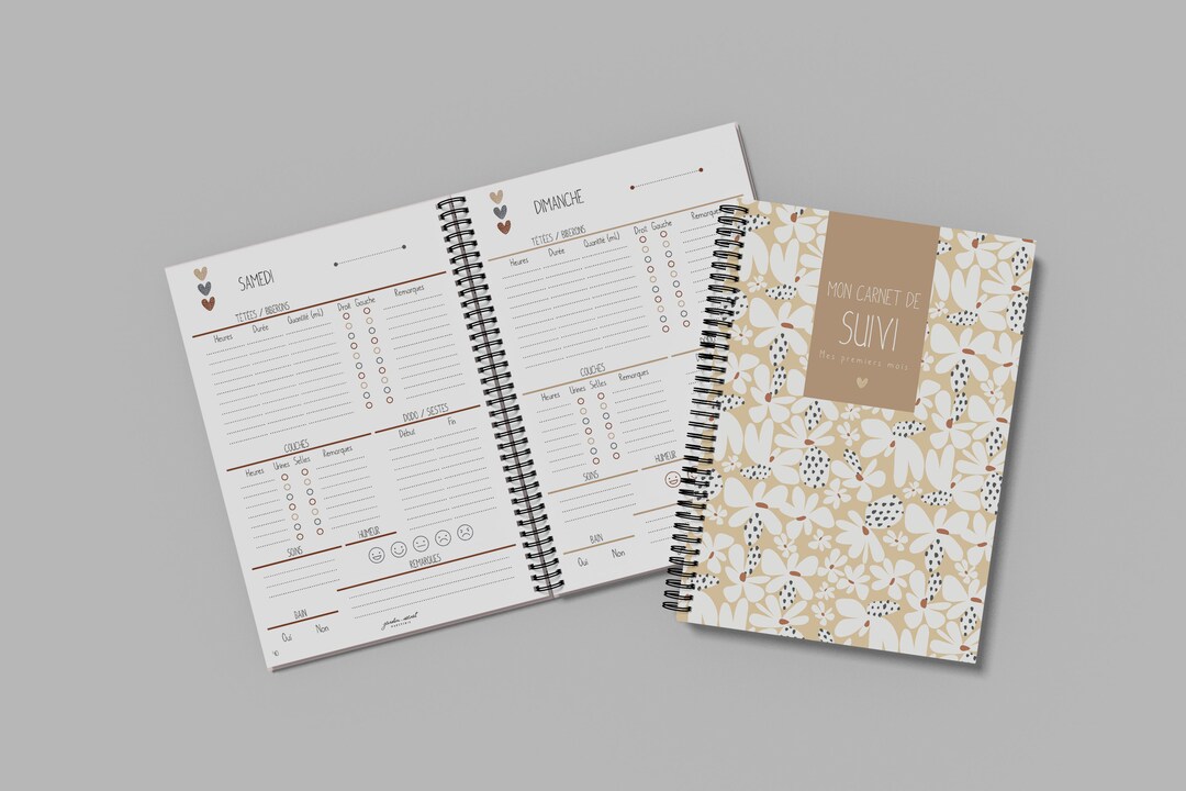 Logbook _ My First Months, Baby Logbook, Newborn Organization, Birth ...