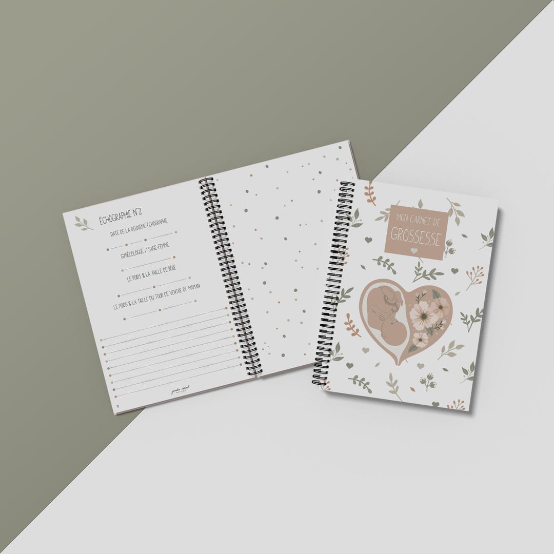 Pregnancy Diary _ Pregnancy Tracking, Pregnant Woman's Logbook, Future ...