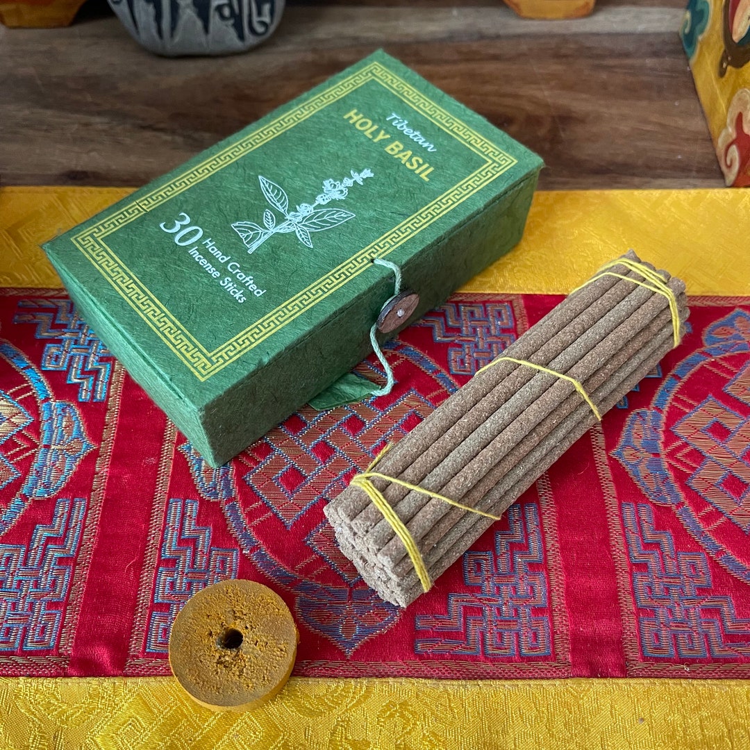 Tibetan Holy Basil Incense - Etsy