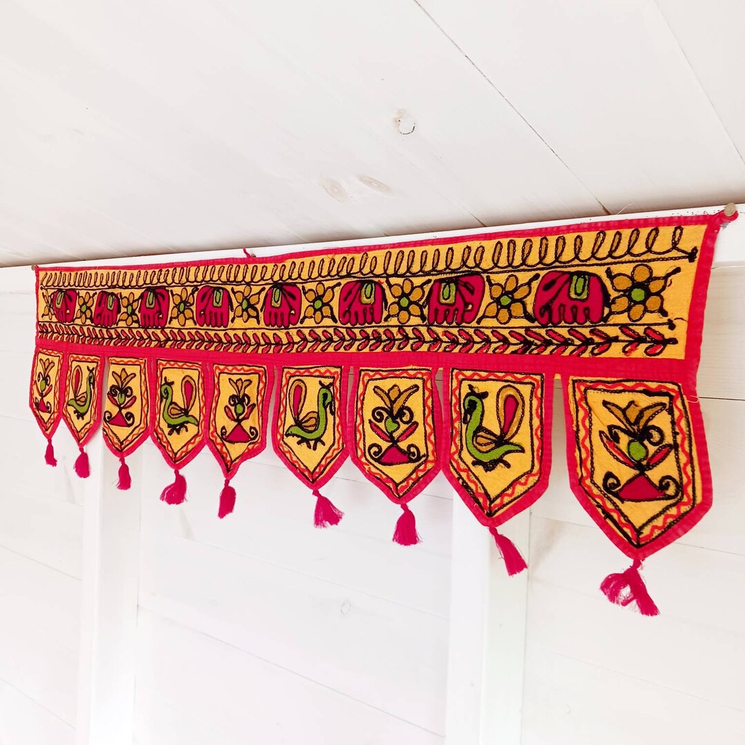 Temple Toran Door Hanging Boho Décor 104 - Etsy