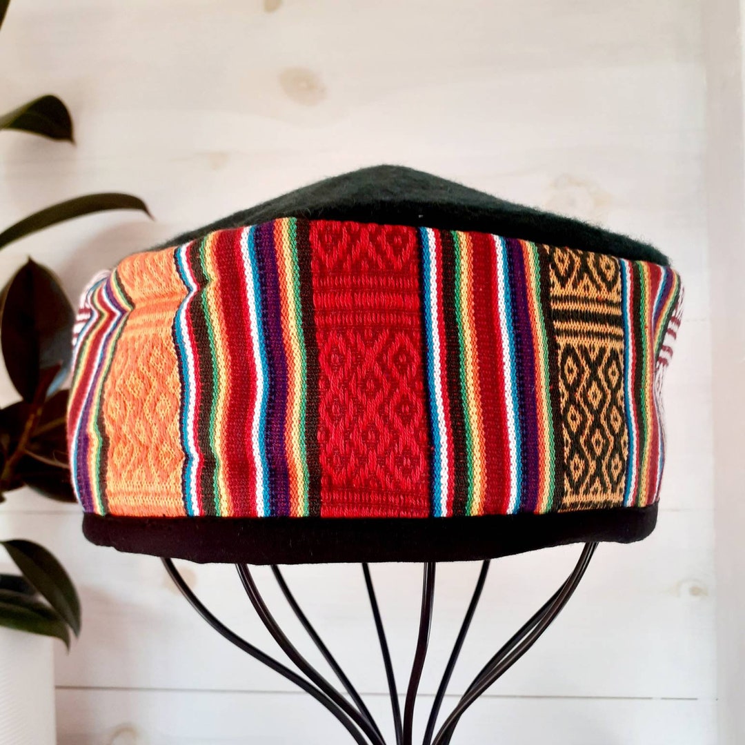 Tibetan Wool Smoking Cap Large - Etsy