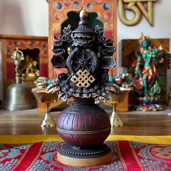 Tibetan Treasure Vase - Etsy